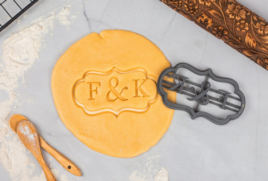 Initials Cookie Cutter - With Your First Letters, Gift for Your Loved ...