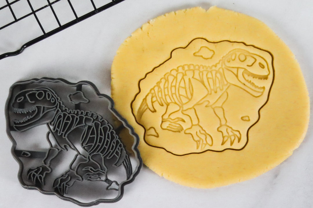 T-rex Fossil Cookie Cutter: Journey Through Time With Eco-friendly ...