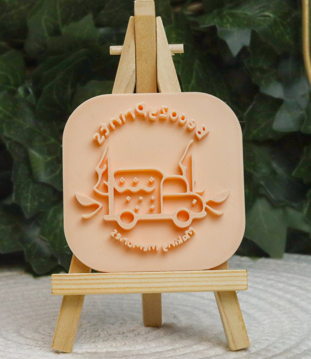 Company Logo Embosser Custom Design Stamp Detailed Fondant Press ...