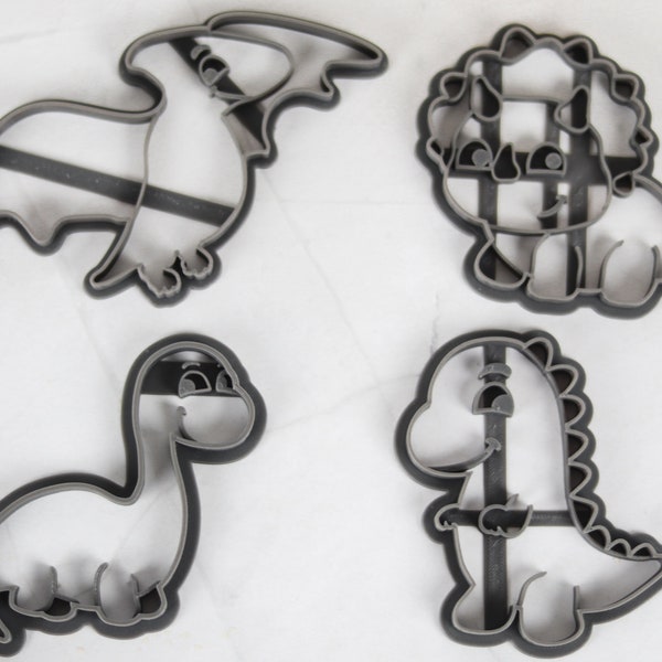 Dinosaur Cookie Cutters - Etsy