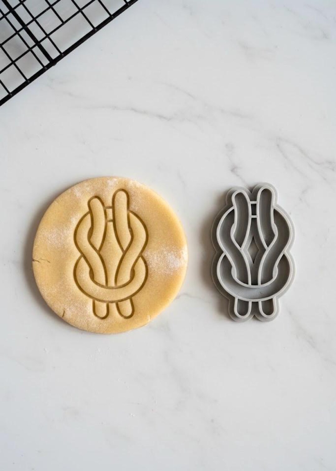 Celtic Knot Cookie Cutter & Stamp | Symbol | PLA Baking Tool | Hand ...