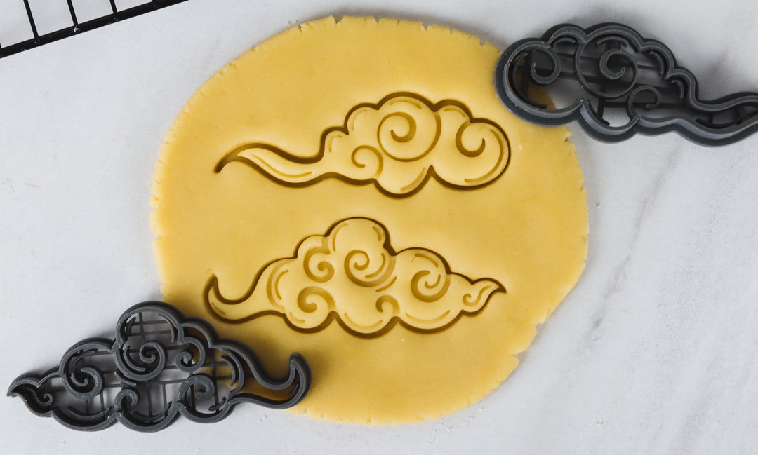 Chinese Clouds Cookie Cutter Set - Etsy