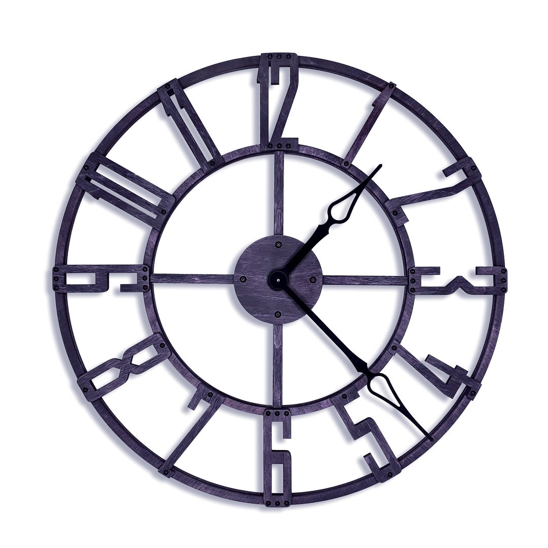 Wall Clock 19 Inches, Diy Kit, Diy Kits, Diy Clock, Diy Ideas, Diy Kits ...