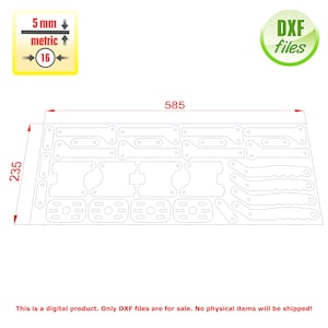 Welding Quick Clamp DXF File: 5mm Metalworking Plans (digital Download ...