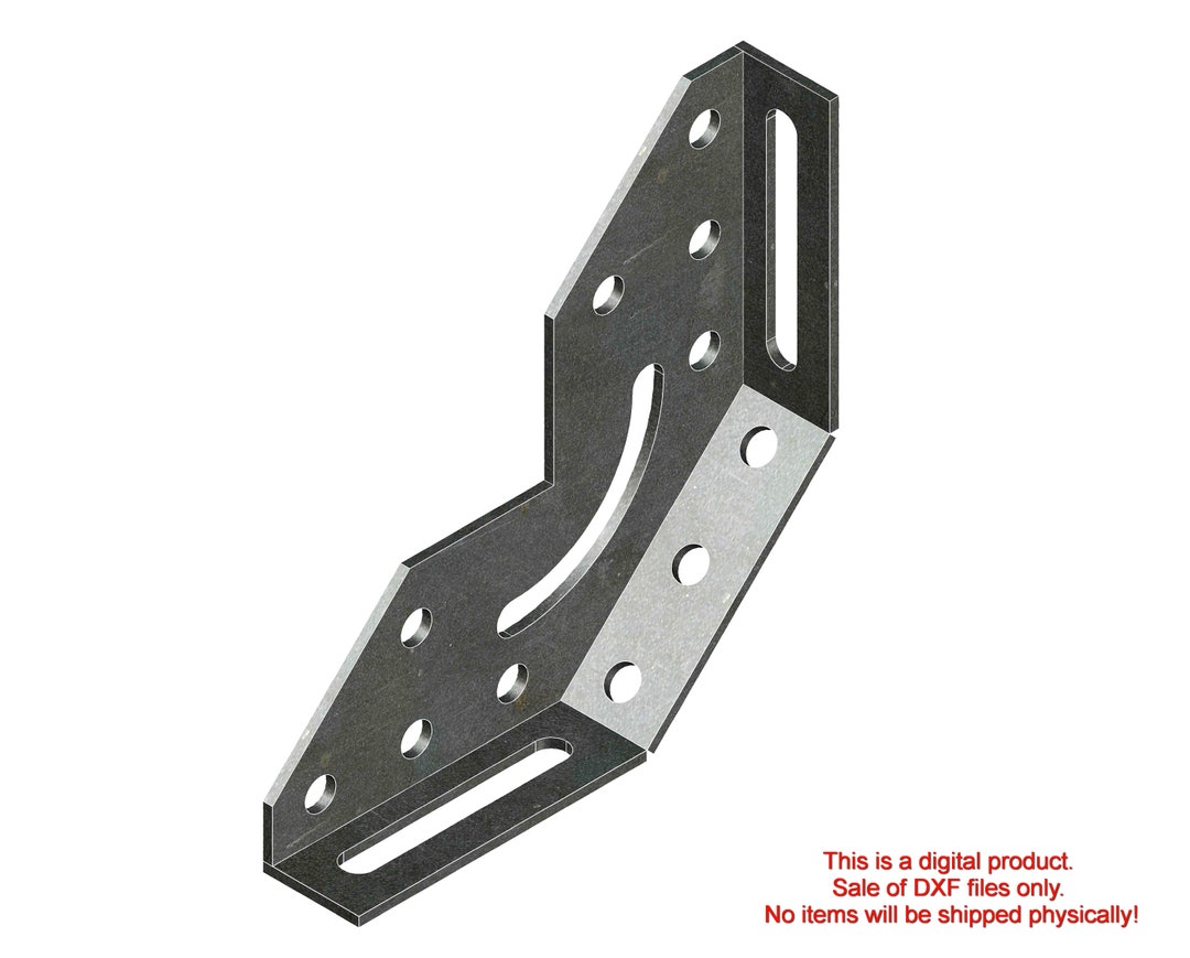DXF File, Metric System, Corner 250x250, Welder's Corner, 3D Corner ...