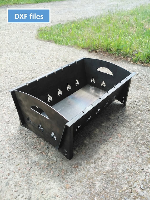 DXF Dateien Klappgrill Klapp-Brazier DIY Grill Tragbarer - Etsy.de