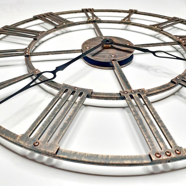 Big Wall Clock - Etsy