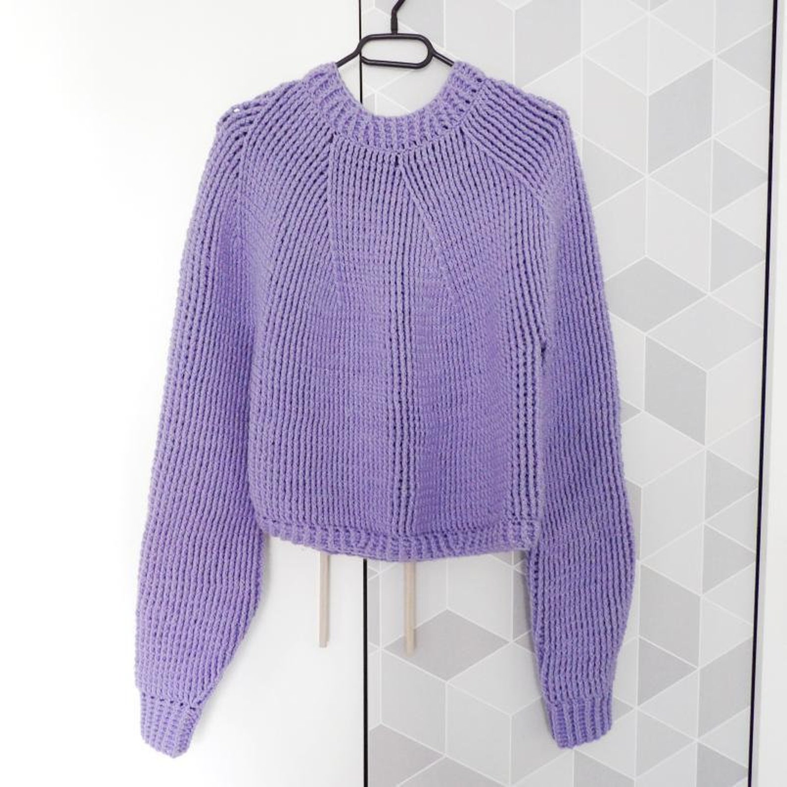 Red Hot Sweater Crochet Pattern | Etsy