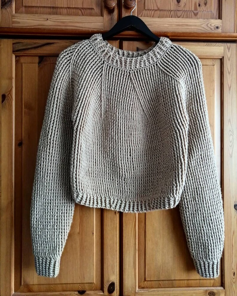 Red Hot Sweater Crochet Pattern - Etsy