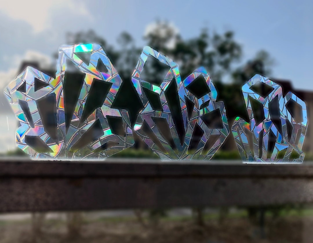 Rainbow Crystals Vinyl Window Cling Sun Catcher Set of 7 - Etsy