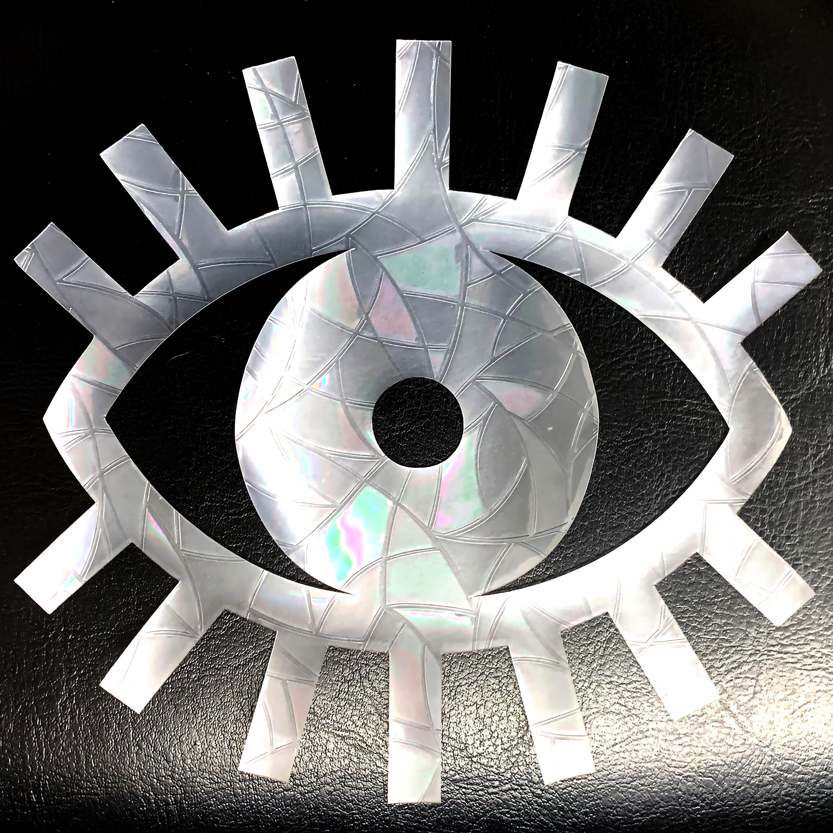 Rainbow Evil Eye Vinyl Window Cling Sun Catcher - Etsy