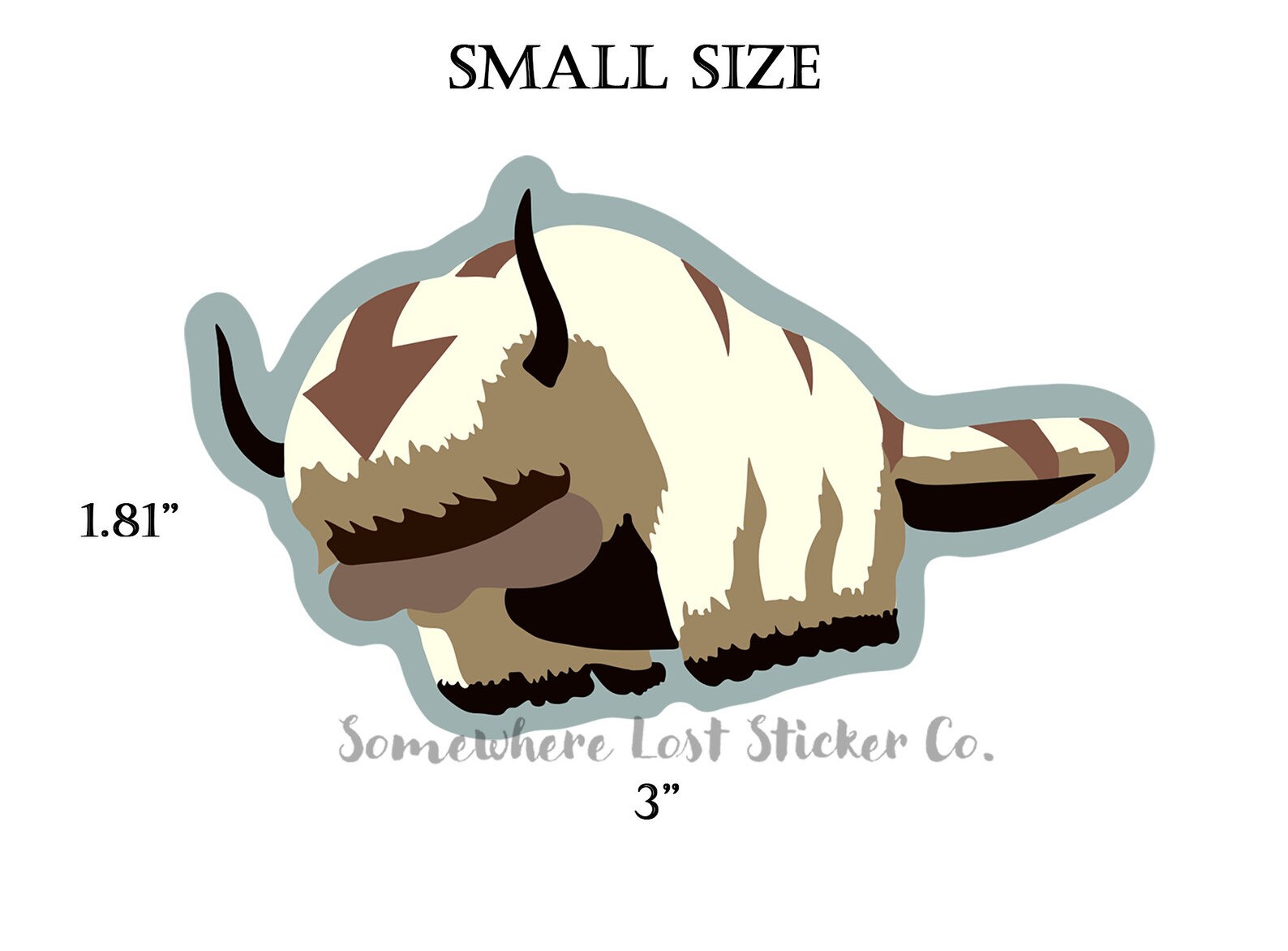 Appa Avatar Sticker Avatar Series | Etsy