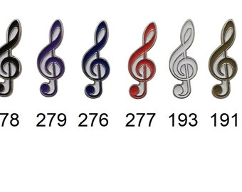 Music Note Pin | Etsy