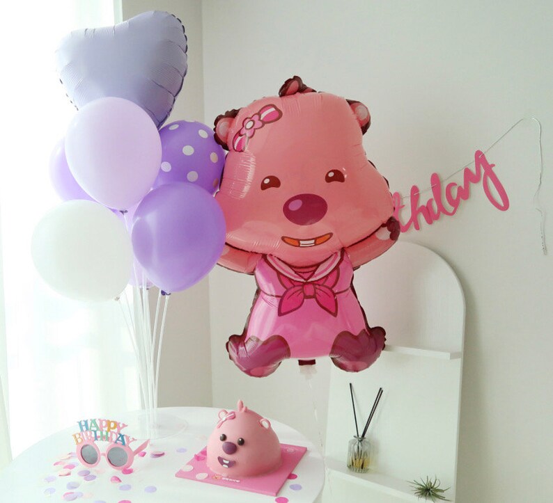 Pororo and Friends Luffy Stick Balloon Foil Balloon - Etsy