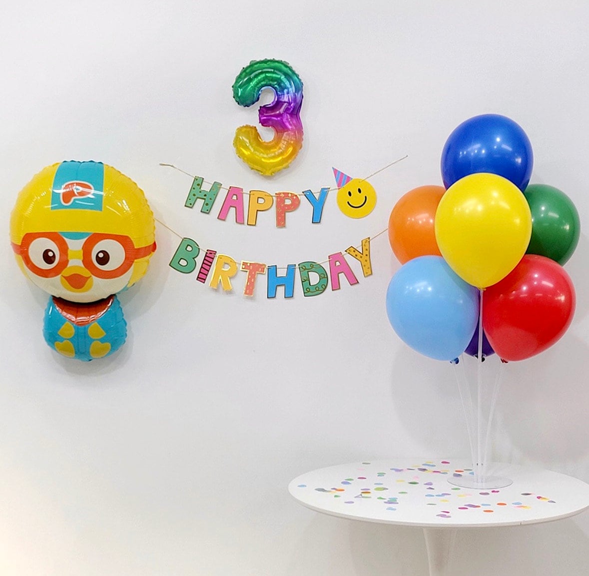 Pororo Stick Balloon Foil Balloon Perfect for Birthday 뽀로로 풍선 - Etsy