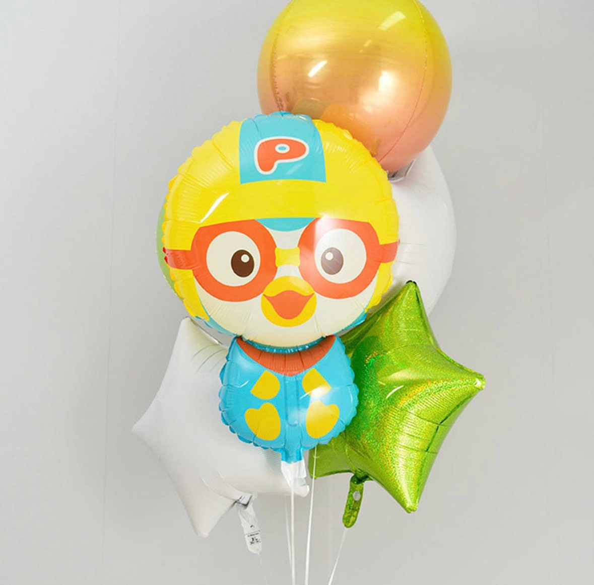 Pororo Stick Balloon Foil Balloon Perfect for Birthday 뽀로로 풍선 - Etsy
