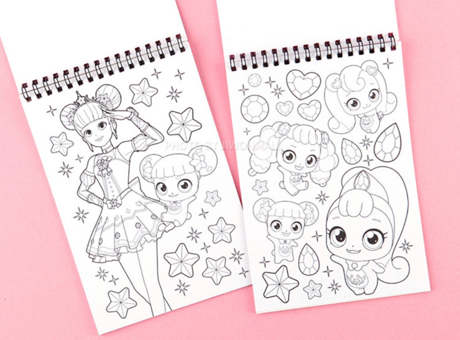 Teenieping Scratches & Coloring Book Set 10 Pages - Etsy
