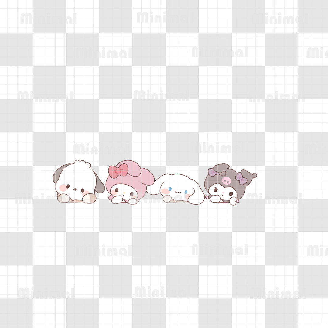 Cin-moroll Png, Cinna S-nrio Png, Kawaii Cinna Png Bundle, Moroll, Cute ...