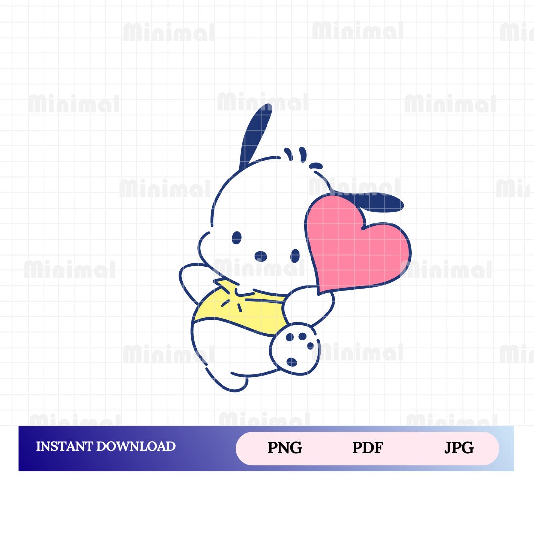 POCHA Png, Cinna S-nrio Png, Kawaii POCHA Png Bundle, Moroll, Cute ...