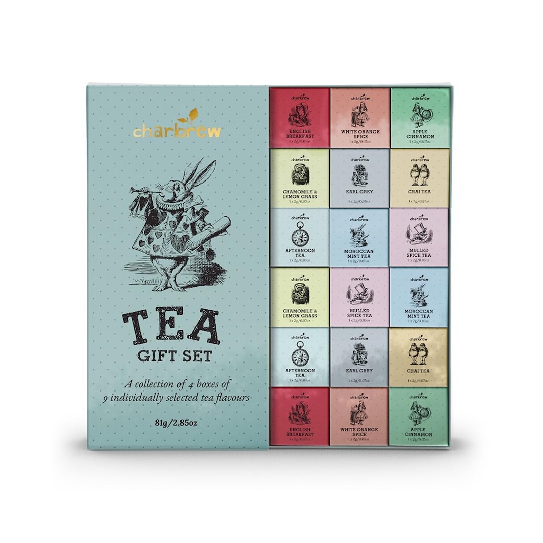 Alice in Wonderland Assortment Tea Box Gift Set 36 Teabags - Etsy