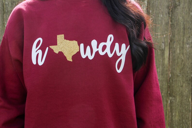 Howdy Sweatshirt | Texas Sweatshirt | Southern Crewneck | Aggie ...