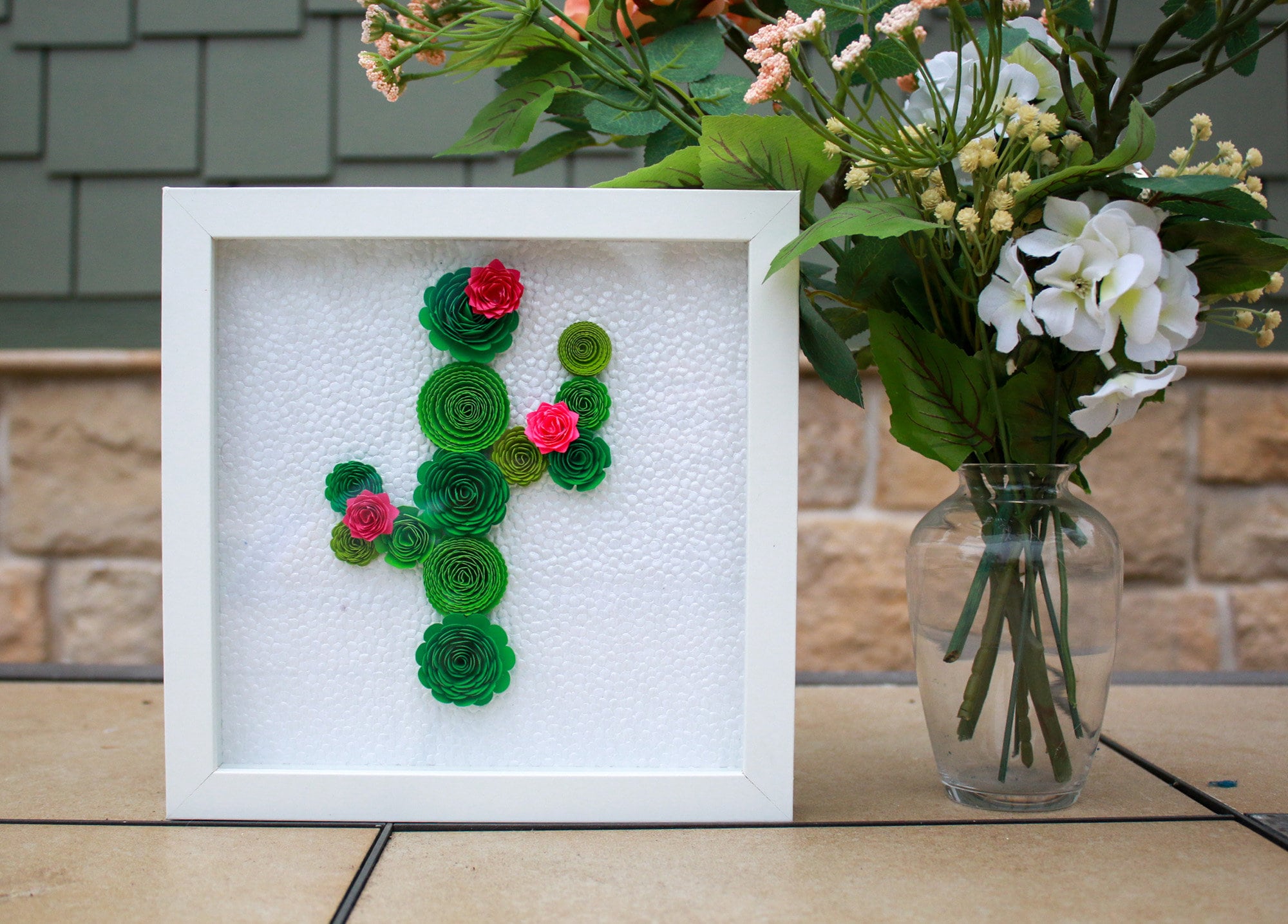 Cactus Shadow Box | Home Decorations | Cactus Decor | Shadow Box ...