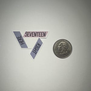 17 Right Here Sticker | Matte, Glossy - Etsy