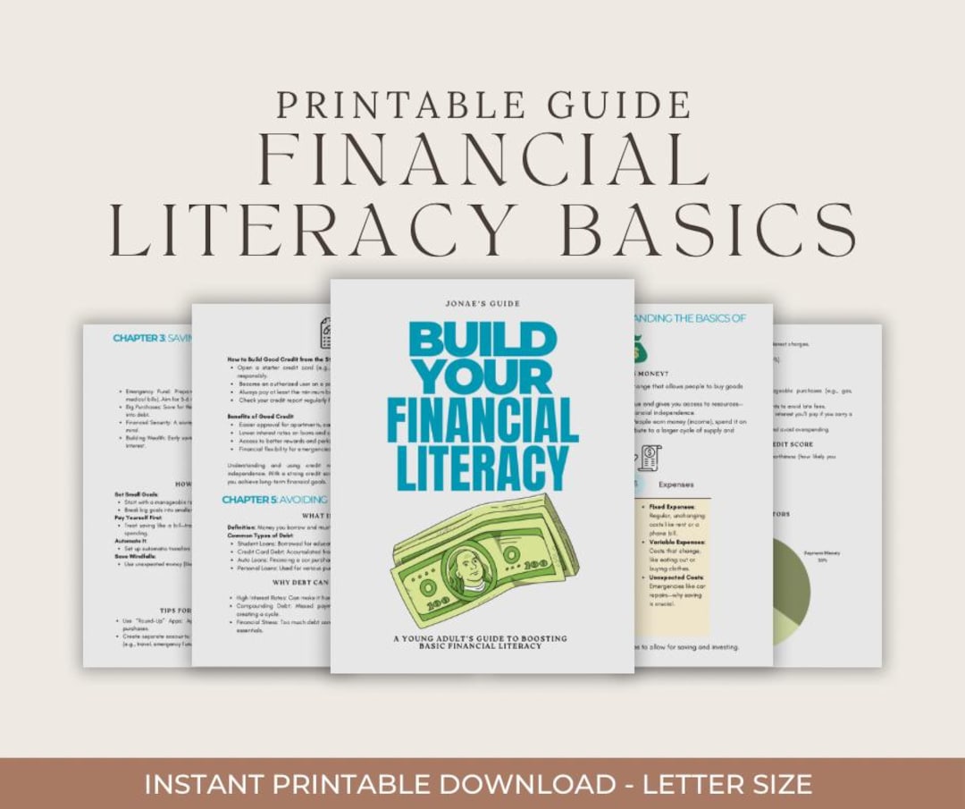 Build Your Financial Literacy - Young Adults Guide to Basic Finance ...