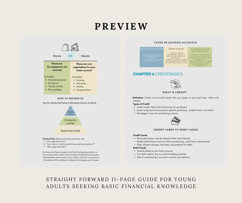 Build Your Financial Literacy - Young Adults Guide to Basic Finance ...