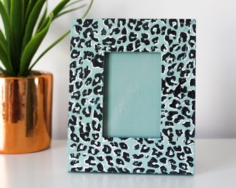 Leopard Photo Frame - Etsy UK
