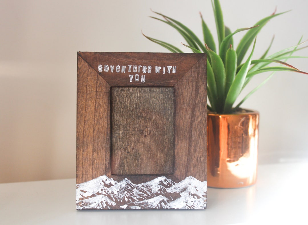 Mini Photo Frame, Adventures With You, Polaroid Picture Frame ...