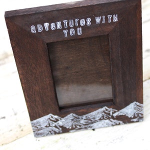 Mini Photo Frame, Adventures With You, Polaroid Picture Frame ...