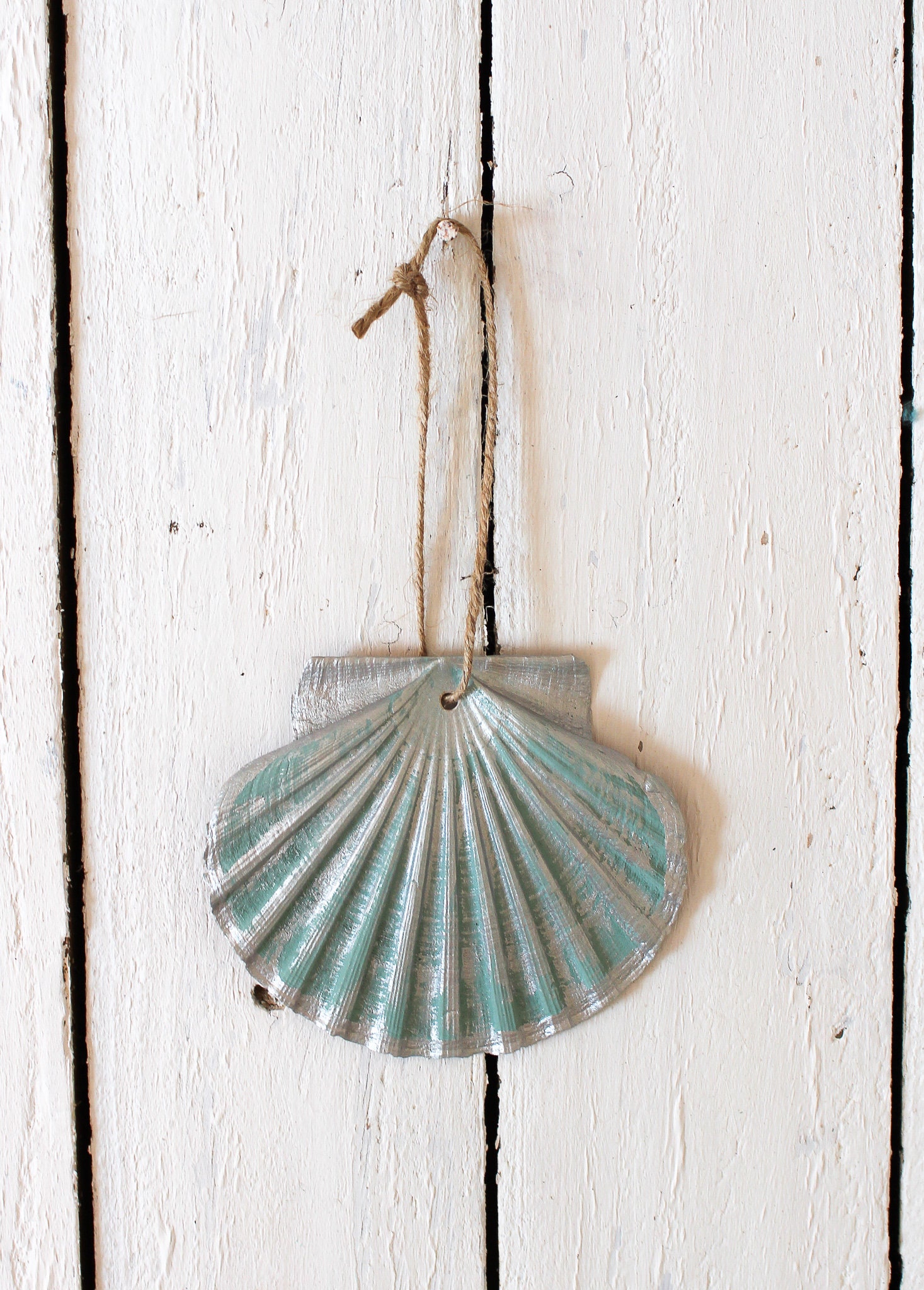 Scallop Shell Hanging Home Decoration Seaside Home Decor | Etsy