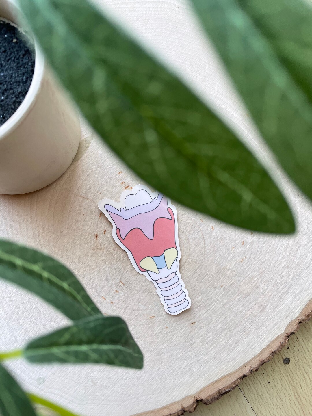 Colorful Retro Larynx Speech Language Pathology Waterproof Sticker - Etsy