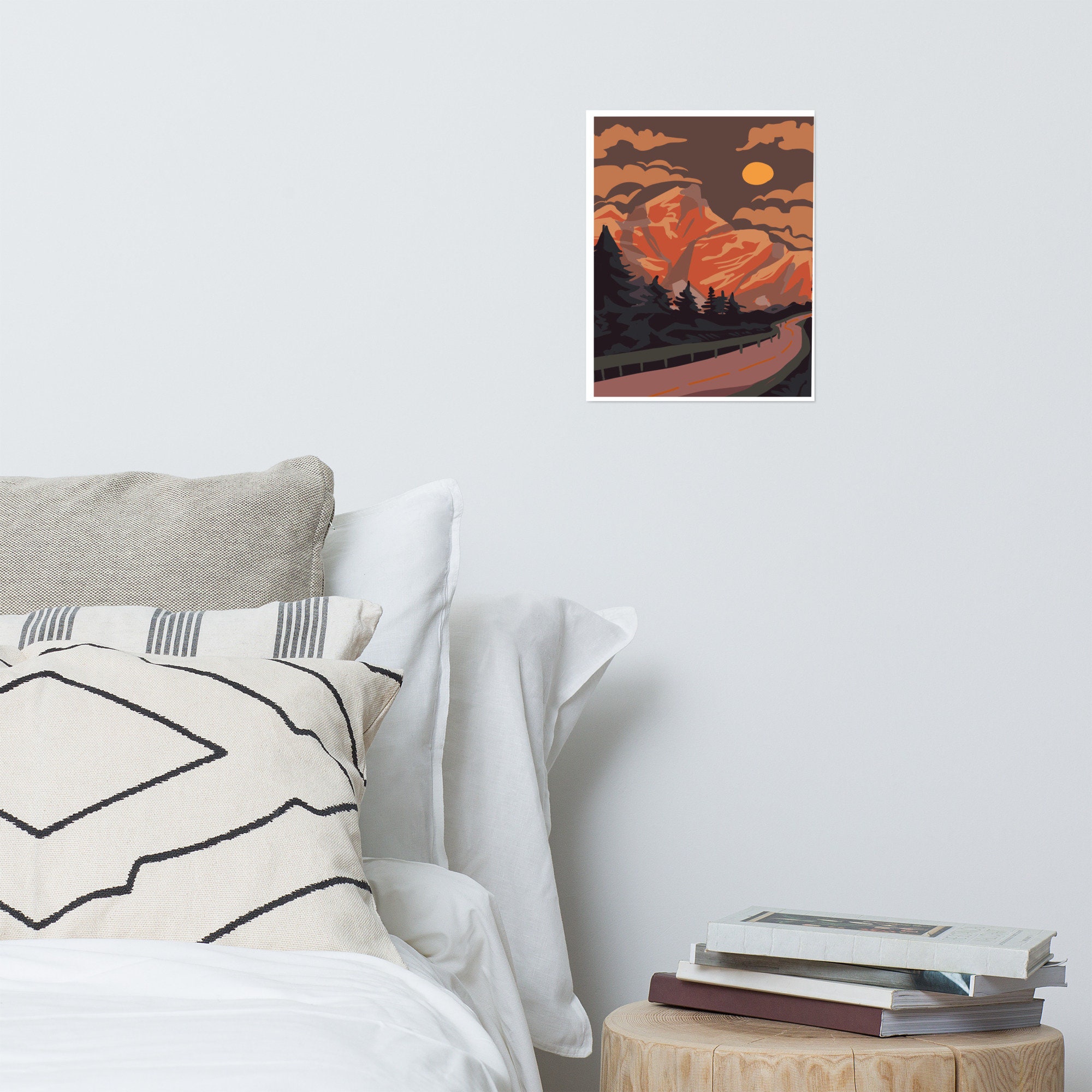 Somber Highway Poster - Etsy