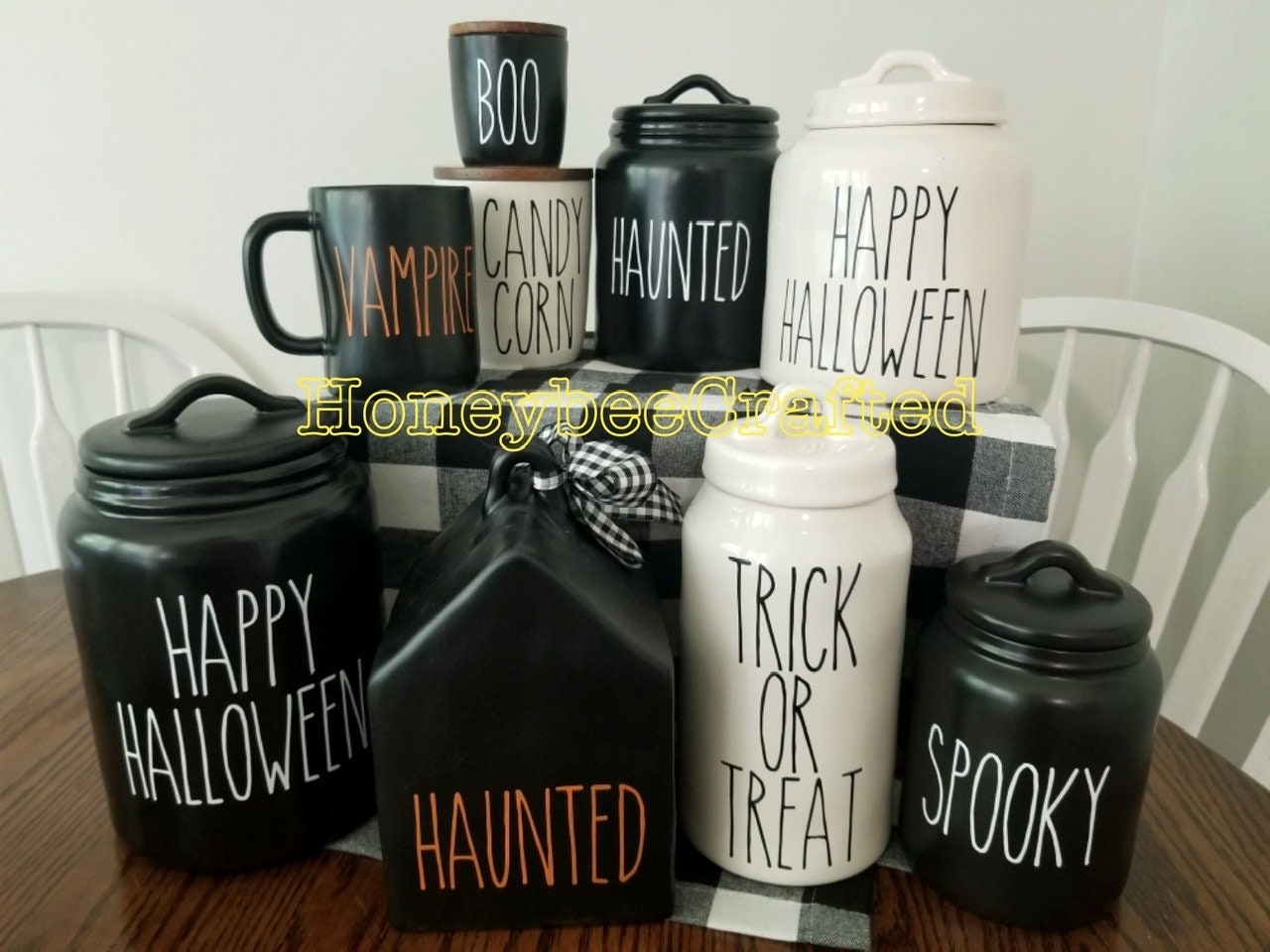 Rae Dunn Inspired Halloween Decals - Etsy Canada