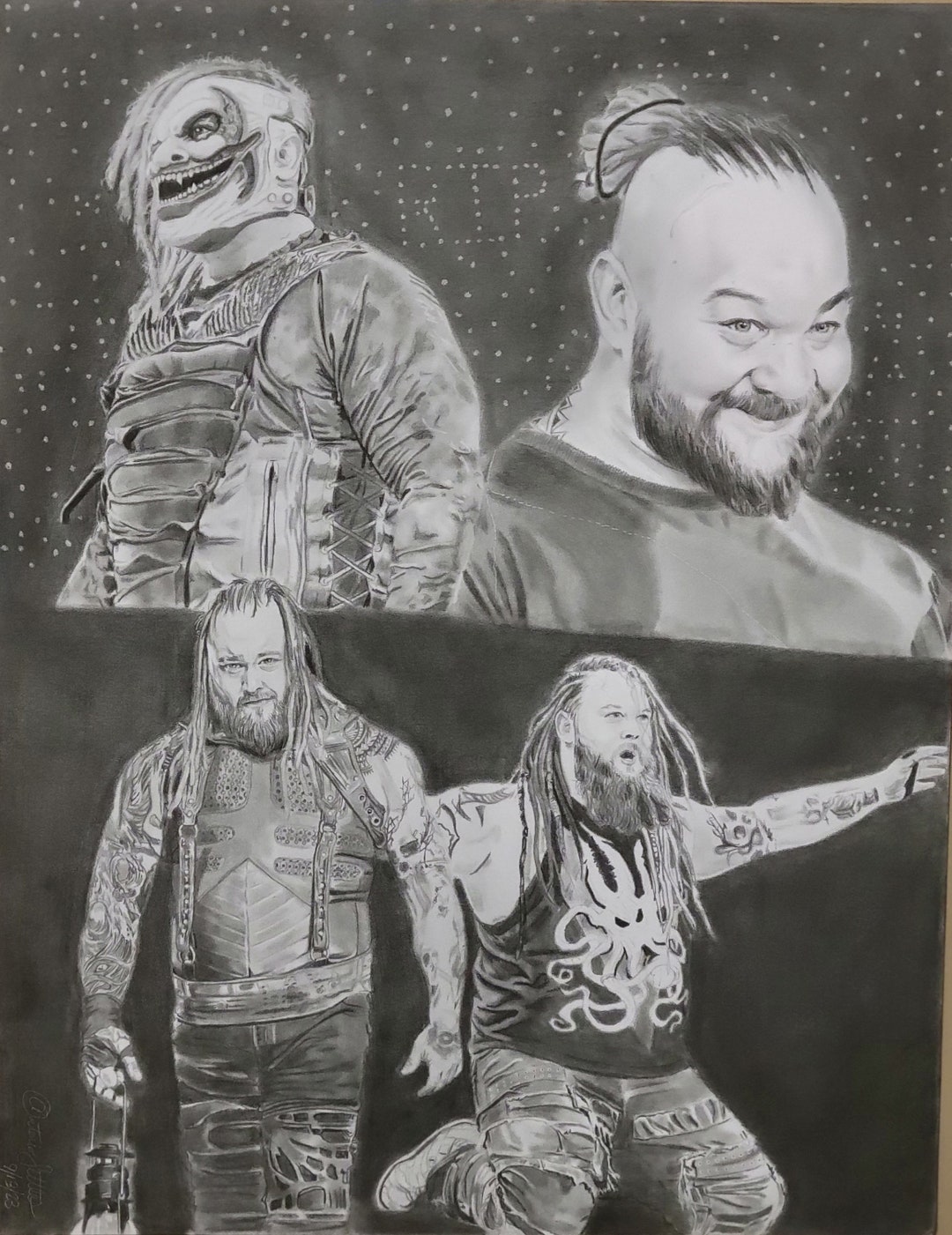 Bray Wyatt Tribute Portrait - Etsy