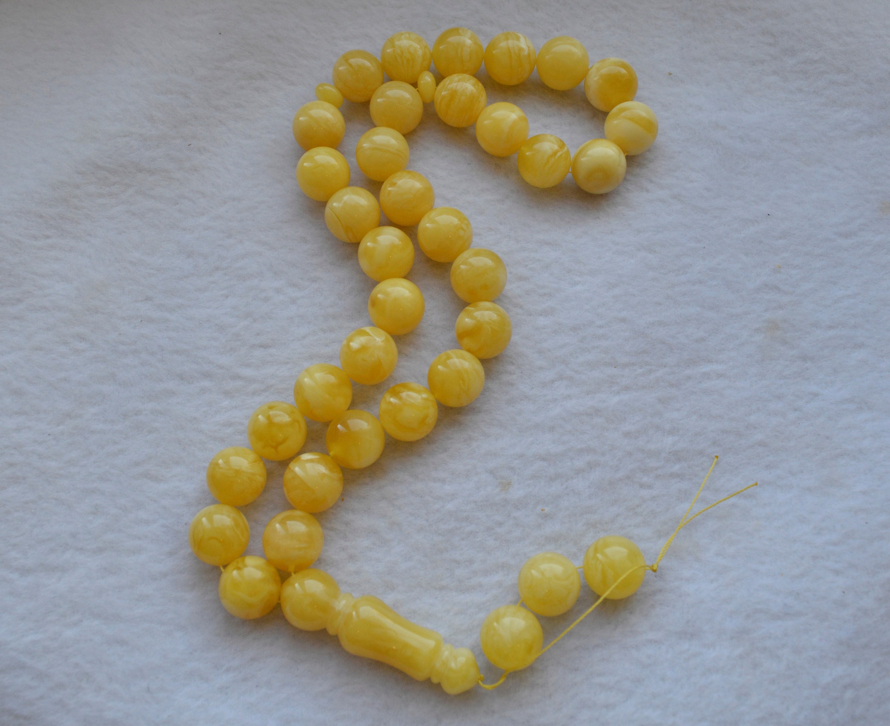 Amber rosary / Amber bead / Prayer beads / Muslim rosary / | Etsy