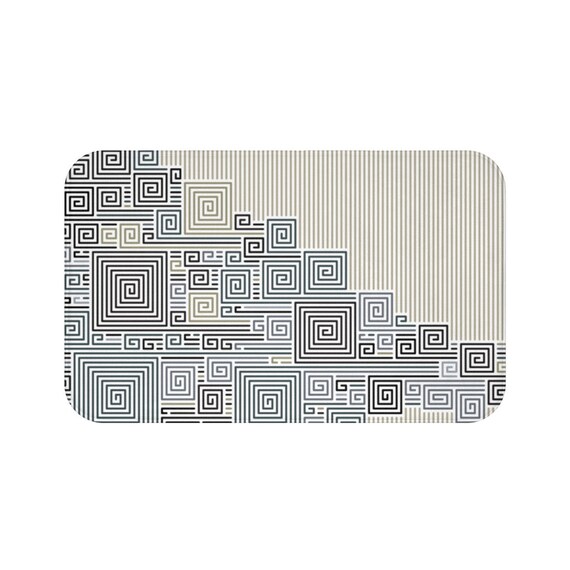 Bathroom Rug Cute Funny Unique in USA Bath Mat Beige Bath Mat Modern ...