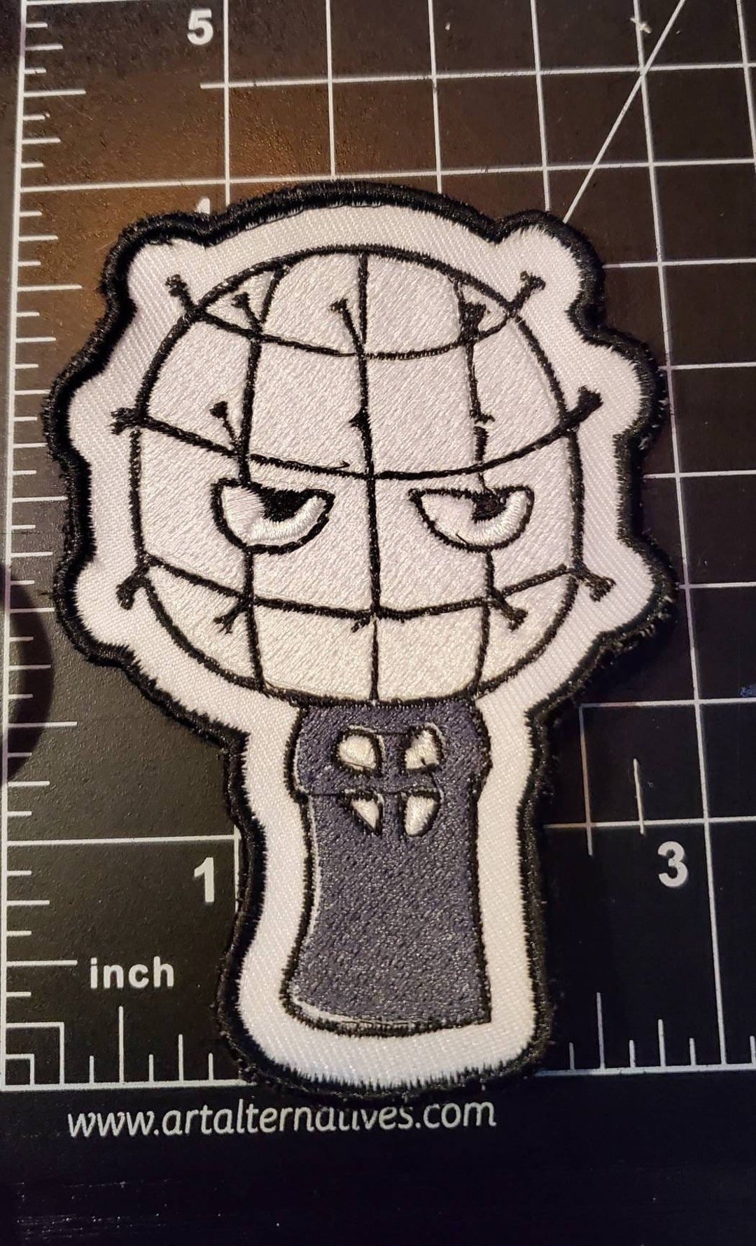 Hellraiser Embroidery Patch Pinhead Cute - Etsy