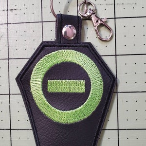 Type O Negative Inspired Coffin Keychain - Etsy