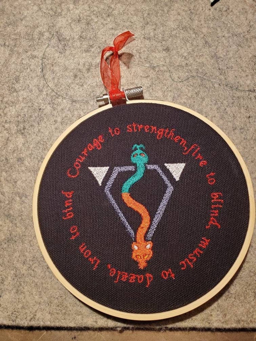 Eelfinn & Aelfinn Embroidery Wheel Hanging Wheel of Time Inspired - Etsy