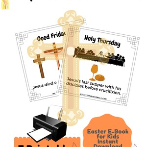 Holy Week E-book for Kids Easter E-book for Kids Holy Week - Etsy