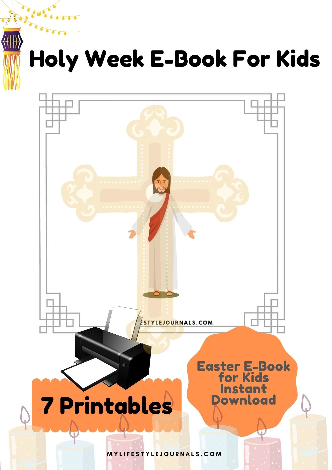 Holy Week E-book for Kids, Easter E-book for Kids, Holy Week Story for ...