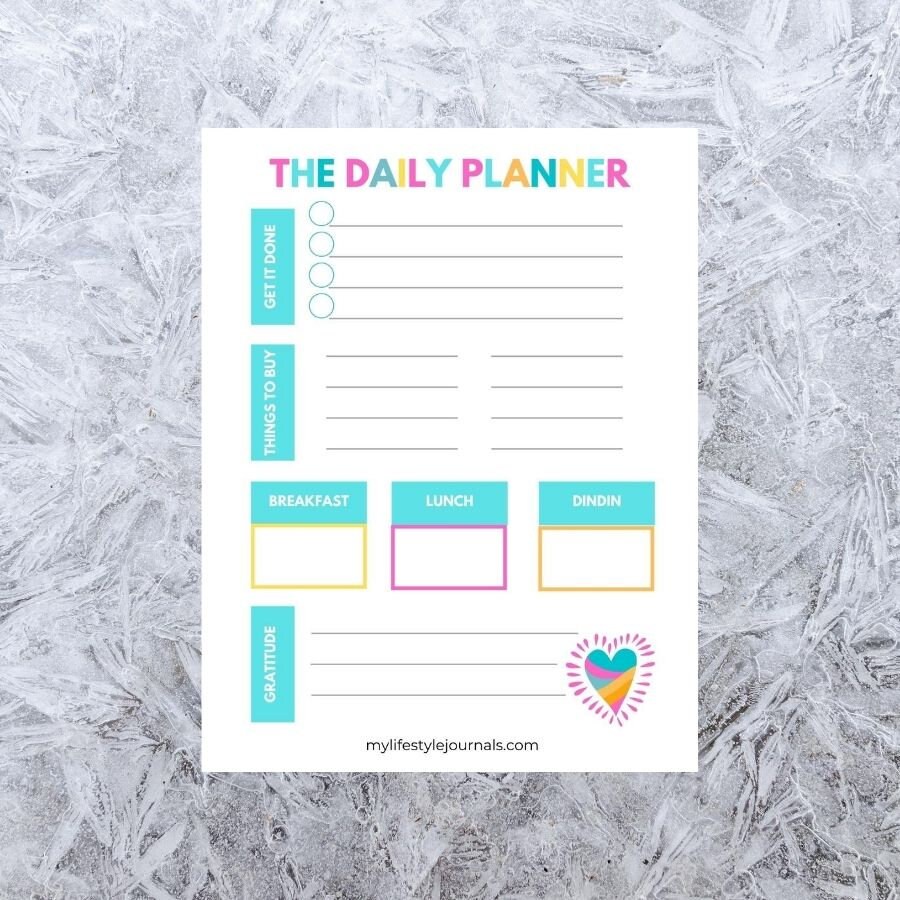 The Daily Planner - Etsy