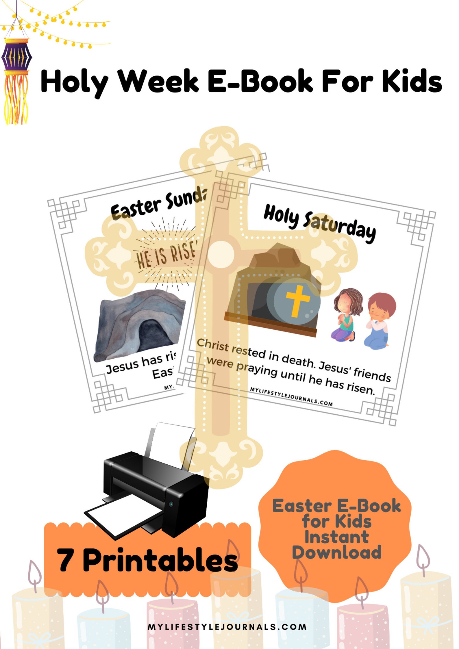 Holy Week E-book for Kids Easter E-book for Kids Holy Week - Etsy