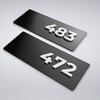 Modern Apartment Signage Number Plate Signs Hotel Room Signs Office ...