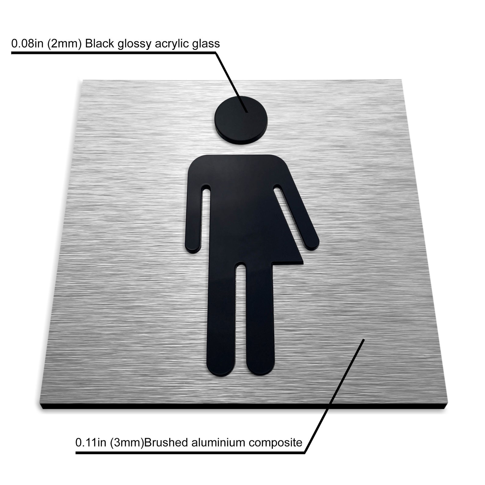 Gender Neutral Restroom Signs Non Binary Bathroom Sign - Etsy
