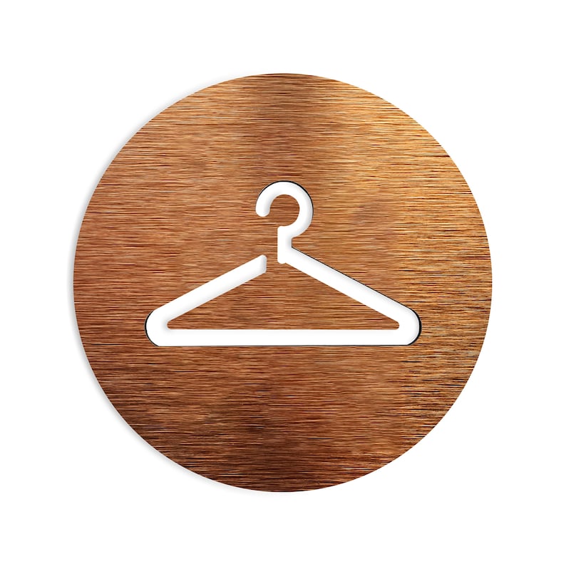 Señal de vestidor Señal de probador Señal de vestuario - Etsy España