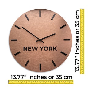 Modern World Time Zone Clock - Hotel Reception Timezone Clocks ...